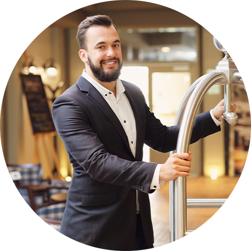 PushProtect LoRaWAN Panic Button - Hotel Solution - SensorWorks